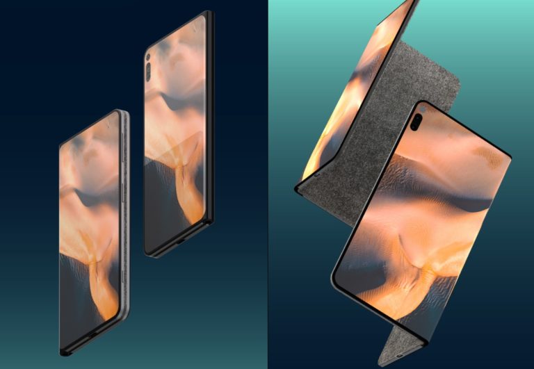 User concept imagines Microsoft's foldable Windows 10 device
