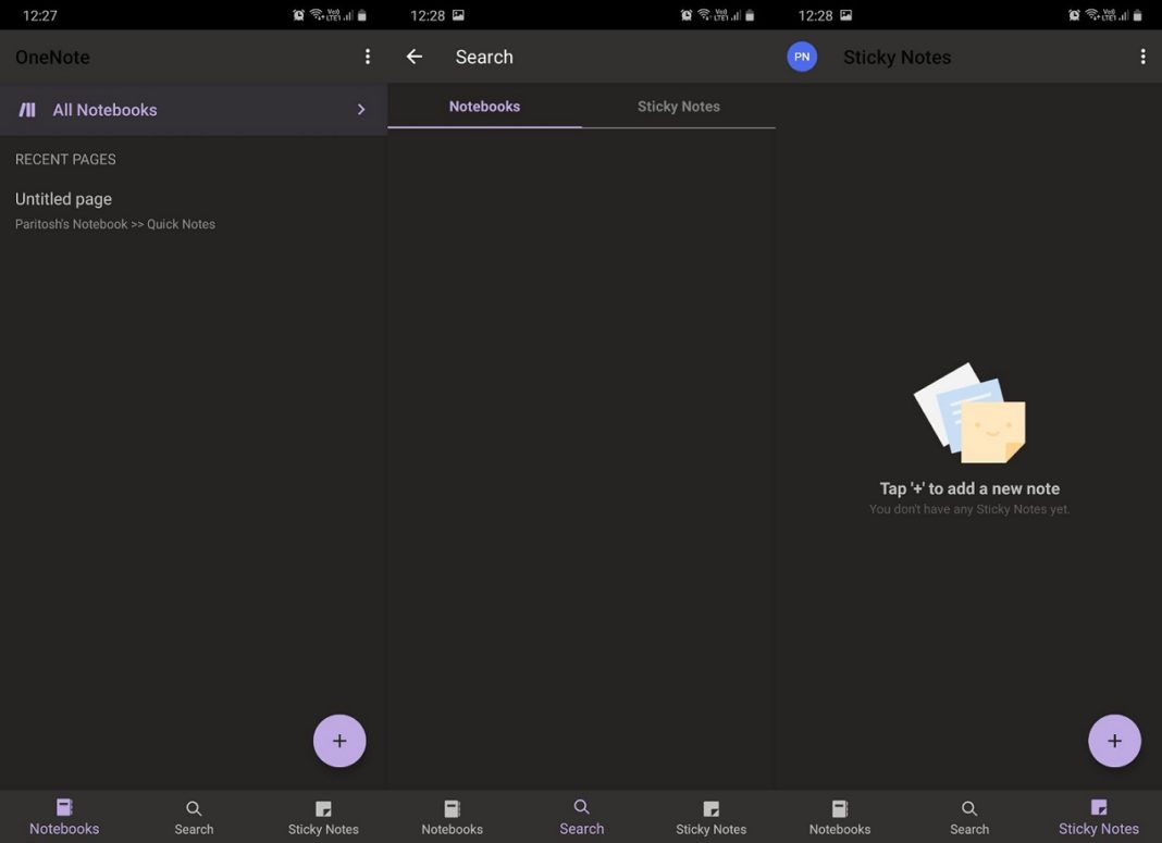 OneNote Beta for Android is getting dark mode in latest update