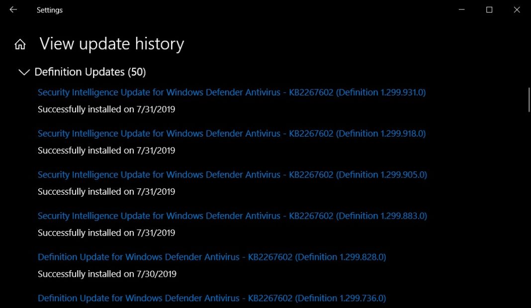 Microsoft makes more changes for Windows 10 Defender rebrand