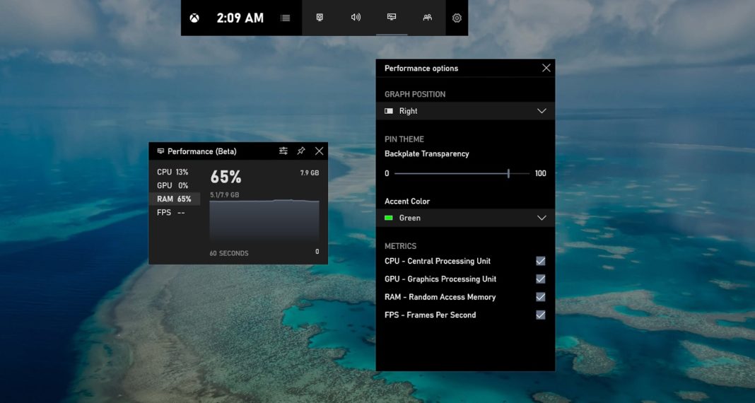 Windows 10's Xbox Game Bar now supports third-party widgets
