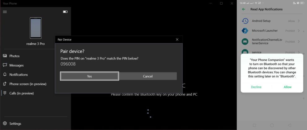 Hands-on with Windows 10's Android phone calling feature