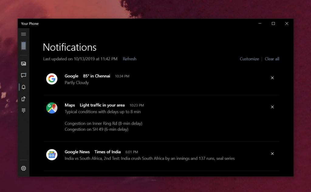 Hands-on with Windows 10's Android phone calling feature