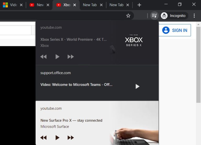 Chrome Is Getting Media Playback Controls On Windows 10