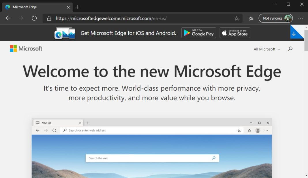 New Microsoft Edge released for Windows 10, 7 and macOS
