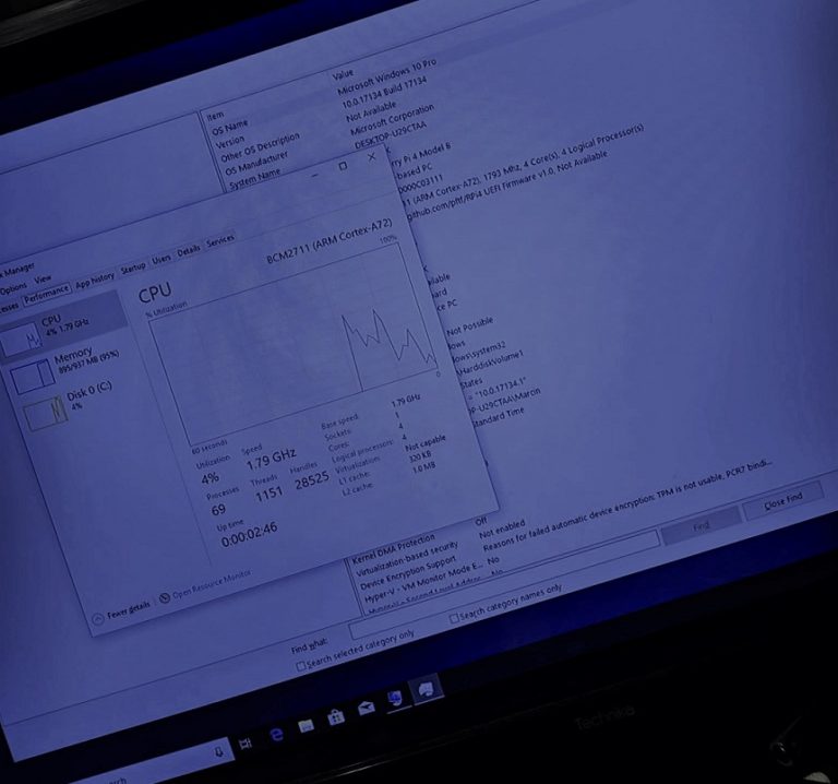 Windows 10 ARM on Raspberry Pi 4 is off to a good start