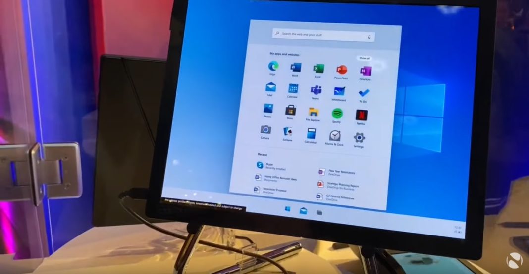 Another look at gestures-focused Windows 10 X