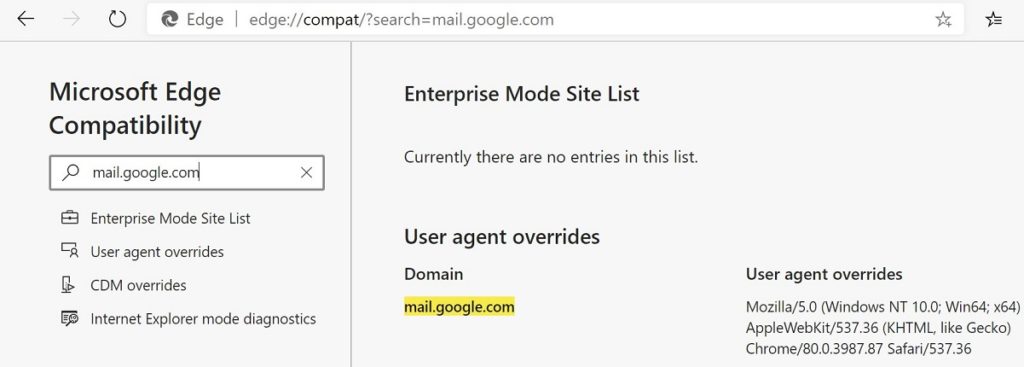 Google breaks Gmail attachment names in Microsoft Edge