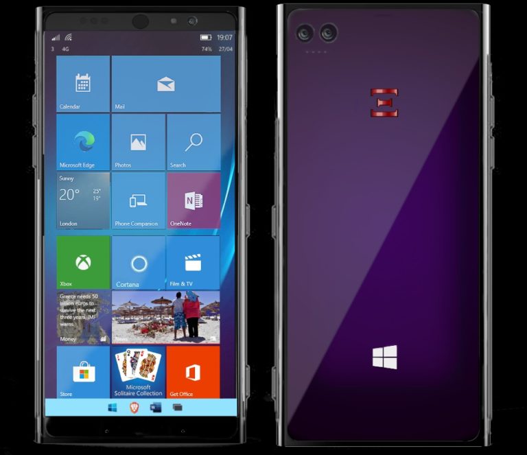 This Is A Windows 10 Phone That Can Run Android Apps 7331