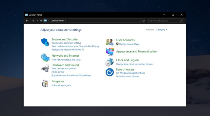 Microsoft could soon hide Control Panel pages on Windows 10