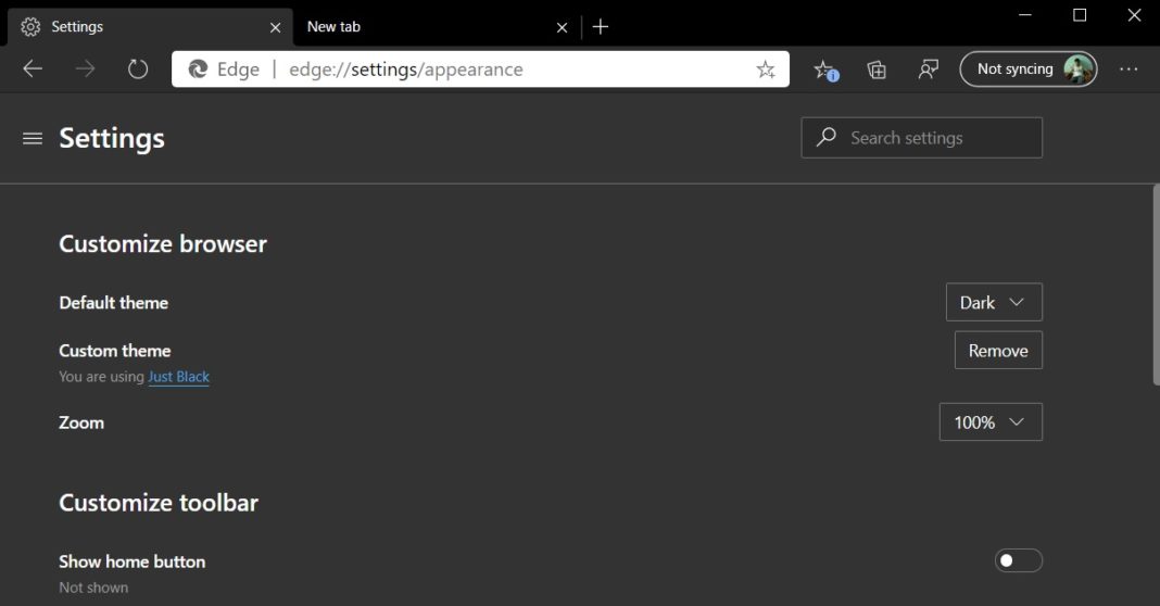 Microsoft Edge is getting Google Chrome themes support