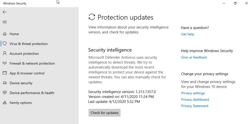Microsoft renames Windows Defender on Windows 10