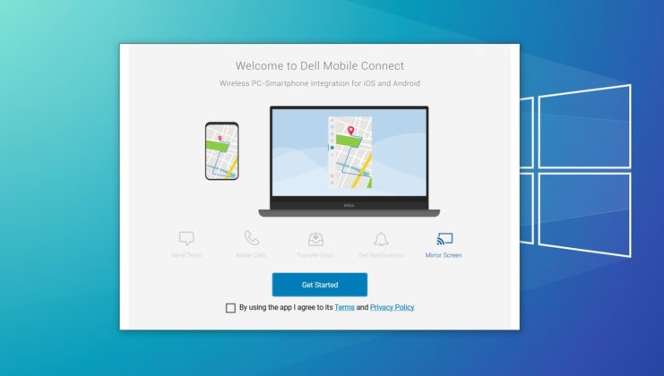 You can run Dell Mobile Connect on any Windows 10 PC