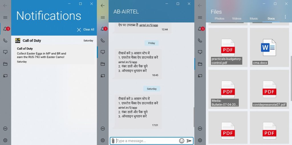 You can run Dell Mobile Connect on any Windows 10 PC