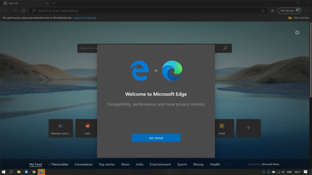 Microsoft's Chromium Edge starts rolling out to Windows 10
