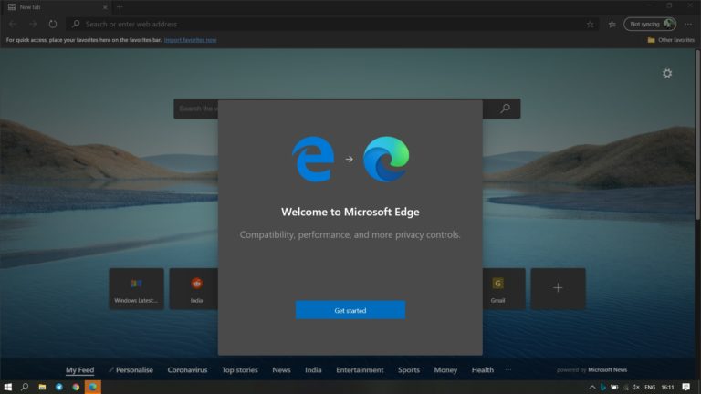 New Microsoft Edge is rolling out to Windows 10 May 2020 Update