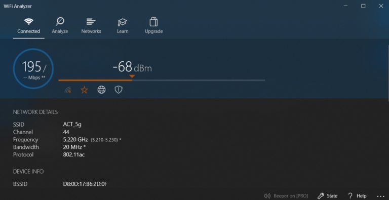 How to check exact Wi-Fi signal strength on Windows 10