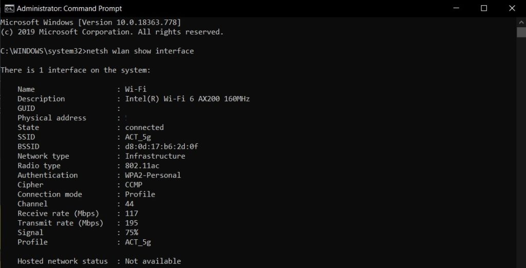 How to check exact Wi-Fi signal strength on Windows 10