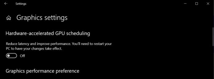 Nvidia GeForce 451.48 adds Windows 10 GPU scheduling feature