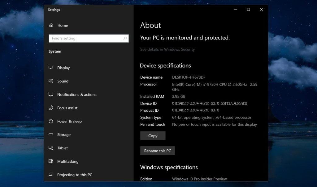 Windows 10 update may kill off Control Panel's System applet
