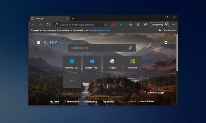 Microsoft Edge gets new shortcuts to navigate back and forward