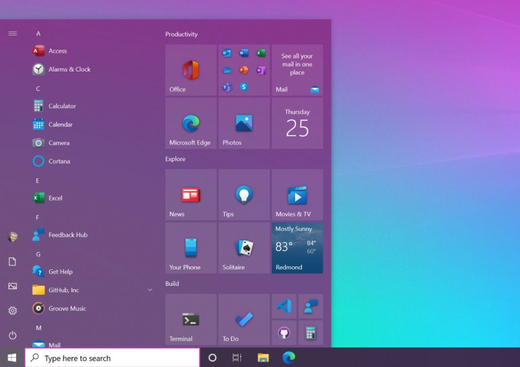Windows 10's refreshed Start Menu launched — here's your first look