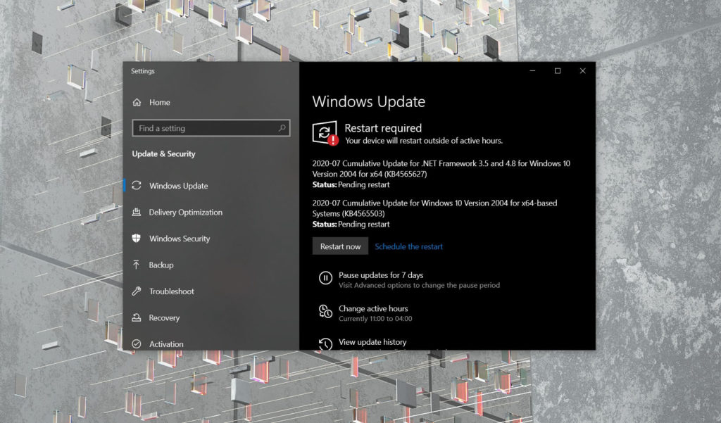 Windows 10 update fixes random reboot and other major bugs