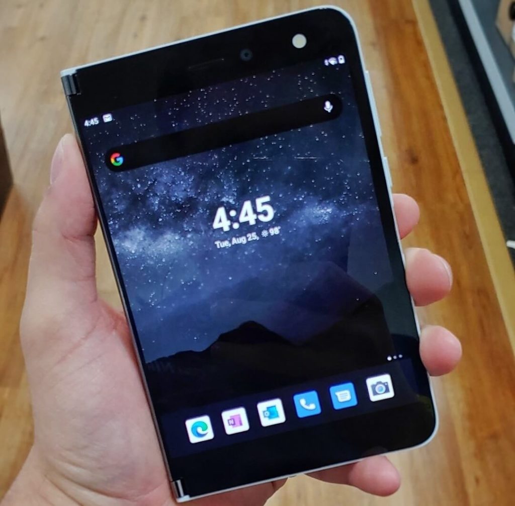 Here's our another look at the Microsoft Surface Duo