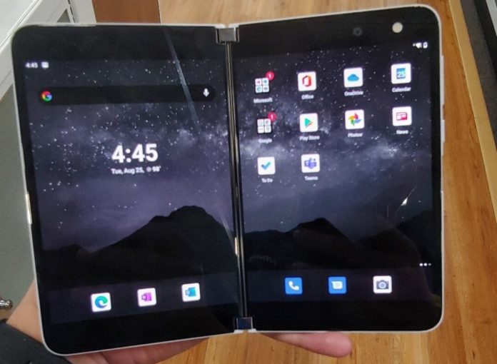 Here's our another look at the Microsoft Surface Duo