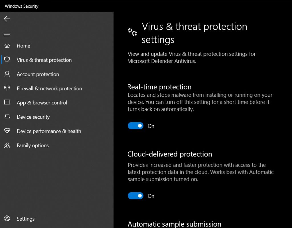 How to disable Windows Defender on Windows 10