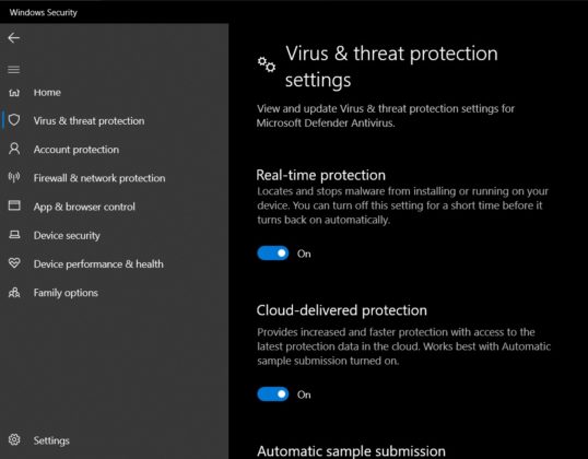 How to disable Windows Defender on Windows 10