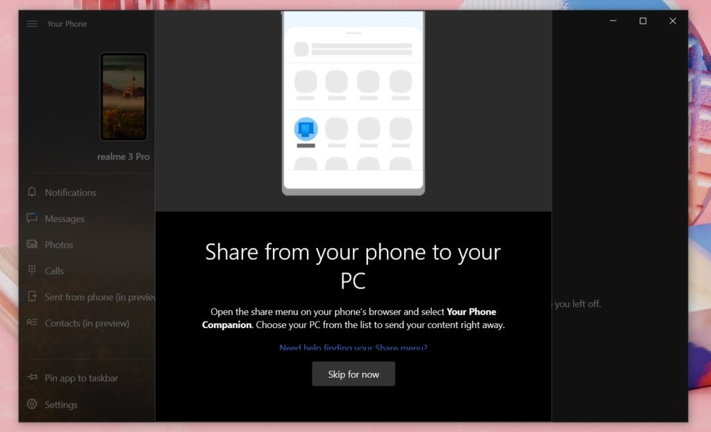 Windows 10 to get "sent from phone" feature and more