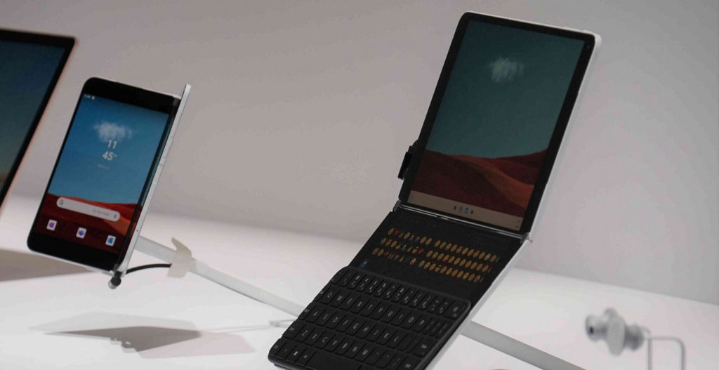 Microsoft is already working on the next-gen foldable Android phone