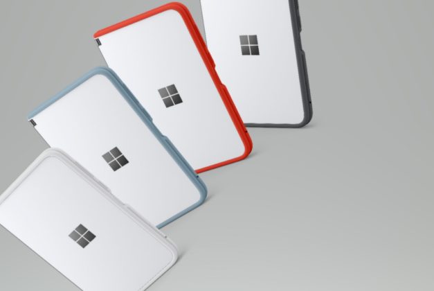 Here's our first look at colourful cases for Surface Duo