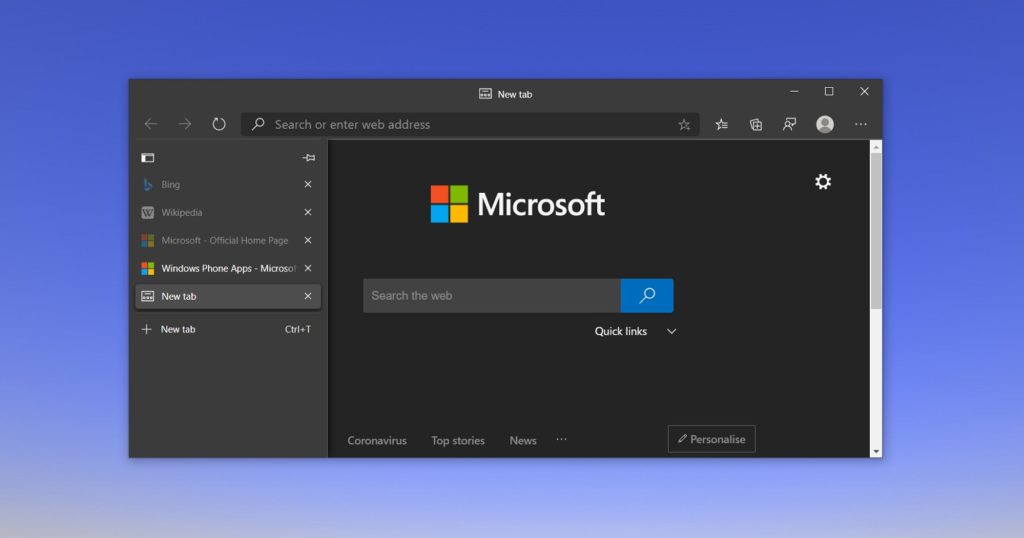 Microsoft Edge gets a tab navigation feature you won't find in Chrome