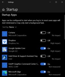 Windows 10 now triggers startup apps alert to avoid system slowdown