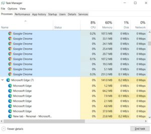 Microsoft reveals why Windows 10 browsers create so many processes