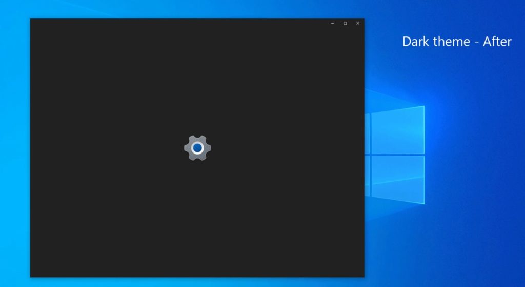 Windows 10's splash screen is getting theme-aware support
