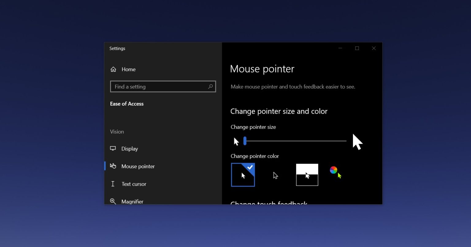 Windows 10 could be getting macOS-like find cursor feature