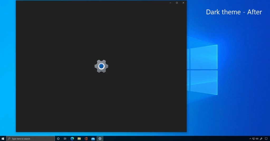 Windows 10's splash screen is getting theme-aware support