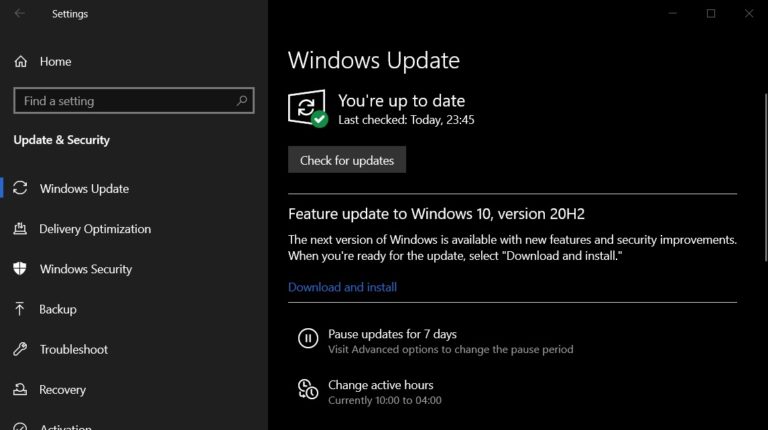 Windows 10 October 2020 Update is now rolling out to users
