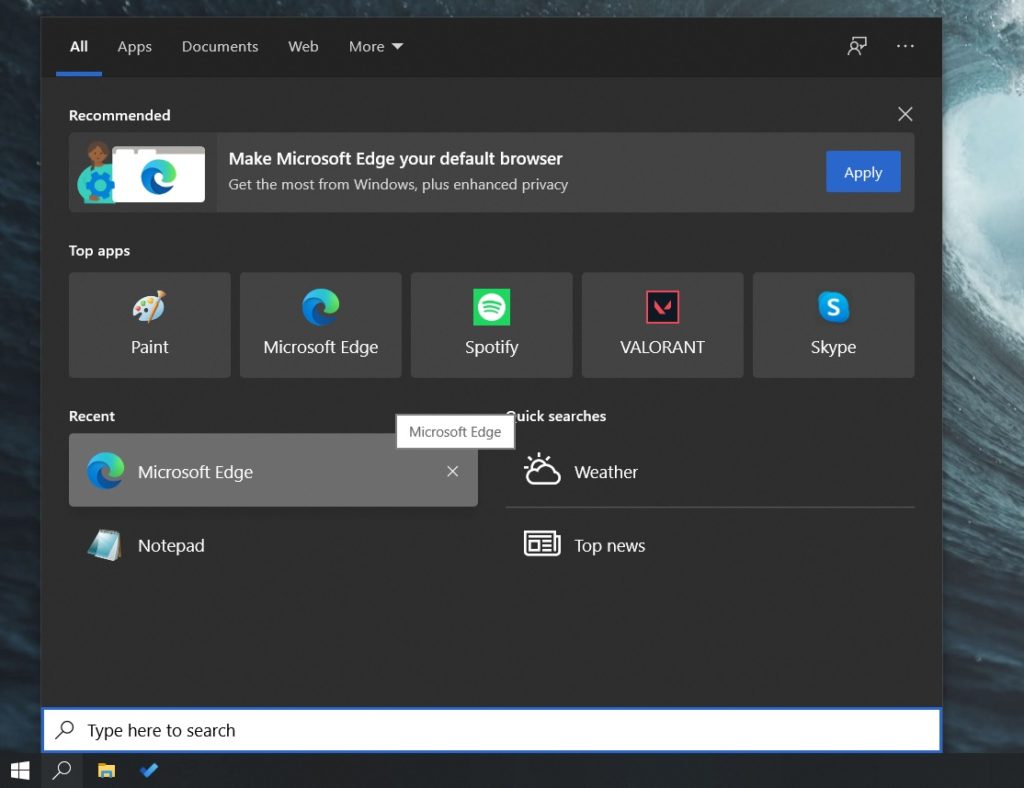 Windows 10 gets new refresh rate feature, Start Menu search tweaks