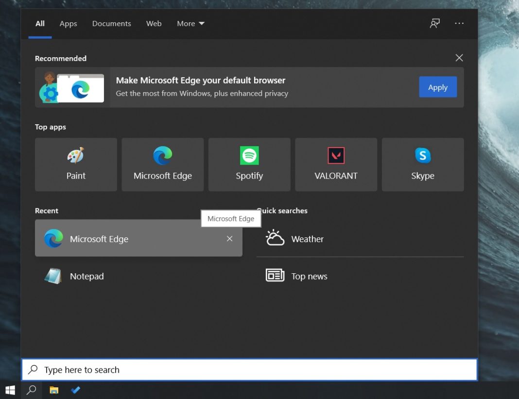 Windows 10 gets new refresh rate feature, Start Menu search tweaks