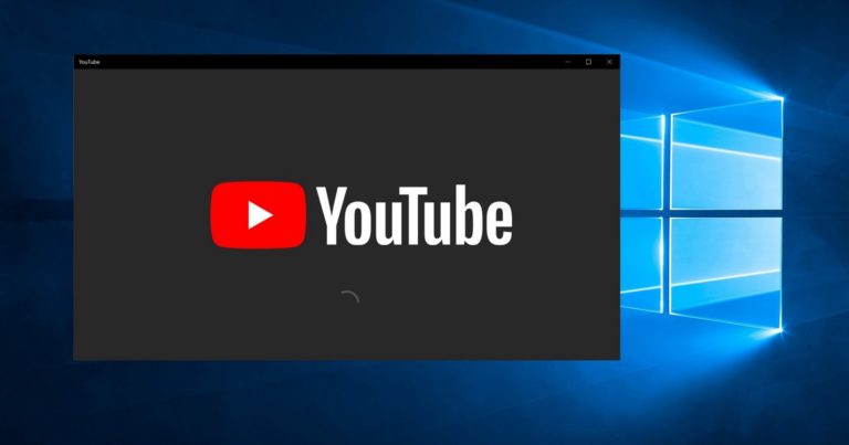 Google's YouTube app for Windows 10 shows up in the Store