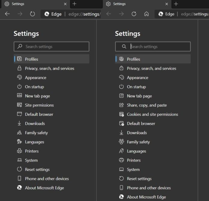 Windows 10's rounded icons are now expanding to Microsoft Edge