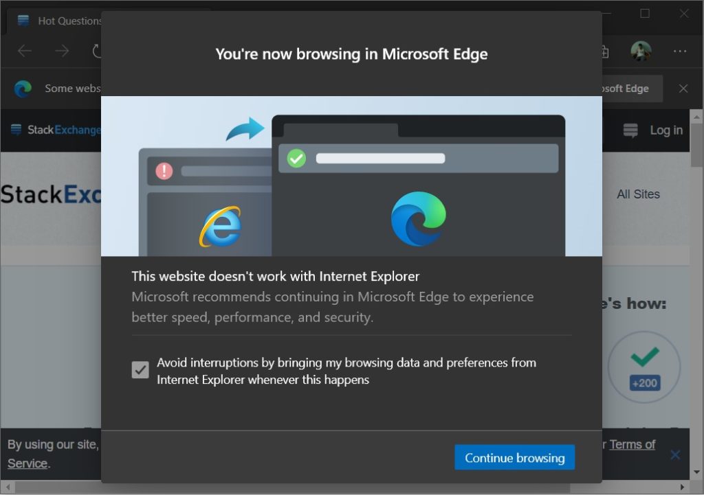 Microsoft starts taking desperate steps to stop you using Internet Explorer