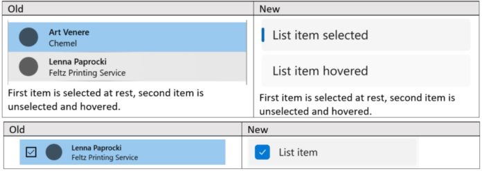 Our first look at Windows 10's redesigned grid and list layouts