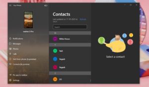 Microsoft now allows you to access phone contacts on your PC