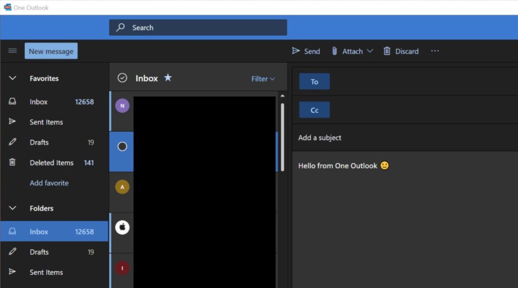 Our first look at Microsoft's brand new mail app for Windows 10