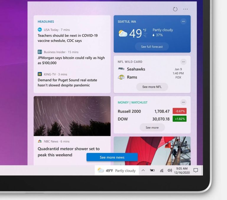 Windows 10 taskbar is getting a big update with a new feature