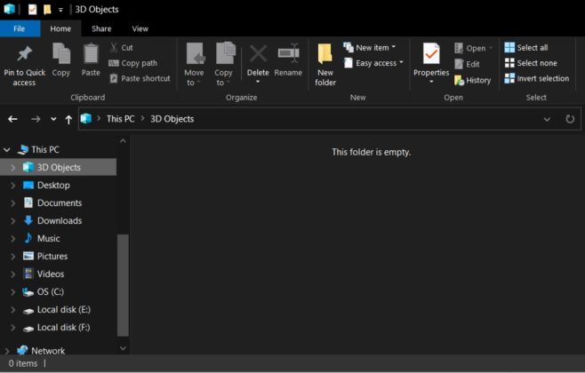 Windows 10 update to hide 3D Objects in File Explorer, improve Bluetooth UX
